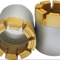 China Forged Diamond Core Drill Bit for Medium Hard Formations BQ NQ HQ PQ for sale