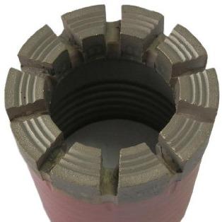 China SINOCOREDRILL Diamond Core Drill Bit Forging BQ NQ HQ PQ ISO9001 CE for sale