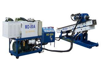 China Small Skid Mounted Split Anchor Drilling Rig DTH Hammer Drill Machine 60-100m Depth 4200N.m Torque for sale