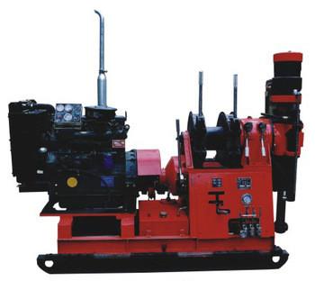 China 300m Hydraulic Chuck Spindle Mining Geological Core Drilling Machine XZY-300 22kW for sale