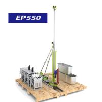 China EP550 Portable Core Drill Rig for Remote Areas - 550m Depth Capacity, 4m×4m Footprint, 55 kN Pull Force for sale