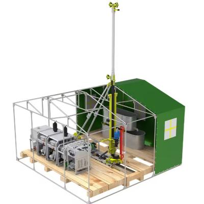China EP550 Portable Hydraulic Core Drill Rig with 160kg Component Weight and Multiple Rod Sizes for sale