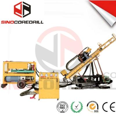 China 122U Series Full Hydraulic Underground Core Drilling Rig 1000m Depth CE Certified for sale