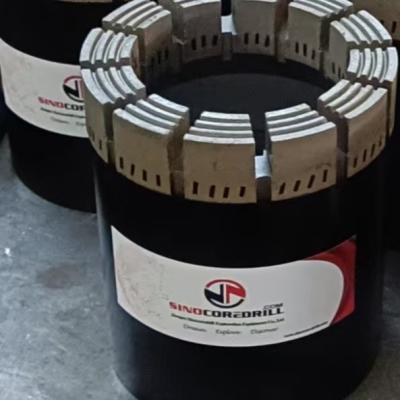 China Turbo Waterway Design Diamond Bit For Optimized Flushing In Broken Formations for sale