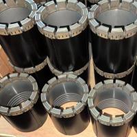 China PQ Series Impregnated Diamond Core Bit 10-15mm Segment Height for Medium to Ultra Hard Formations for sale