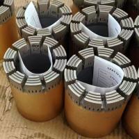 China SINOCOREDRILL Impregnated Diamond Core Bit BQ NQ HQ PQ 9mm-16mm Crown Height for sale