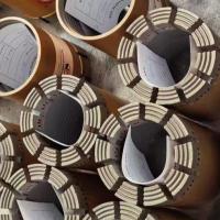 China Universal Wireline Diamond Core Bits BQ to PQ Series 10-15mm Segment for Hard Rock Coring for sale