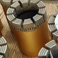 China Universal Wireline Diamond Core Bits BQ to PQ Series 10-15mm Segment for Hard Rock Coring for sale