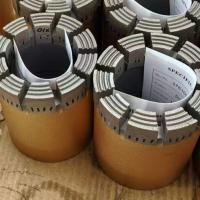 China SINOCOREDRILL Impregnated Diamond Core Bit BQ NQ HQ PQ 10-15mm Segment Height for sale