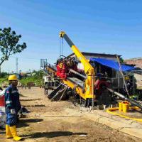 China THD-280 Horizontal Directional Drilling Rig 2800kN Pullback 65000Nm Torque Trenchless for sale