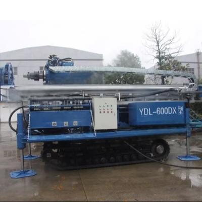 China YDL-600DX Crawler Water Well Drilling Rig with 600m Depth Capacity and 7m Stroke for sale