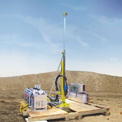 China Portable Core Drill Rig 21MPa 54L Water Cooled ISO9001 300m Depth Kubota Engine for sale