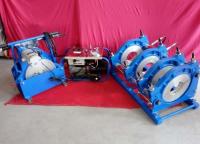 China HDPE Pipe Butt Fusion Welding Machine 160mm to 355mm Diameter Range 220V Manual Operation for sale