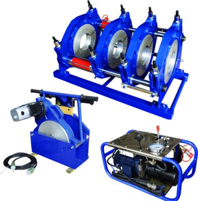 China Hydraulic Semi-Automatic HDPE Pipe Butt Fusion Welding Machine 160mm to 355mm | 4.42-5.05 kW Power for sale