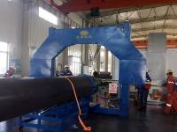China CNC Pipe Cutting Machine BSCJ-1000 for PE PP HDPE Pipes Up to 1000mm 380V for sale