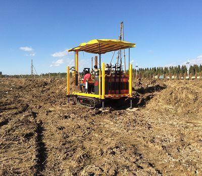 China DYLC-X20 Rotary CPT Crawler with 49L Diesel Tank & 37KW Power for Deep Cone Penetration Testing for sale