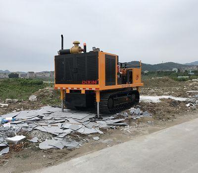 China Heavy Duty CPT Crawler Cone Penetration Apparatus with 200KN Force and 790mm Hydraulic Legs for Soil Testing for sale