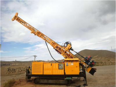 China RC300 Full Hydraulic Top Drive Crawler Core Drill Rig Borehole Depth 300 M for sale