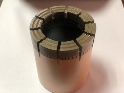 China DCDMA Standard Impregnated Diamond Core Drill Bit Crown Height 12mm for Mineral Exploration for sale