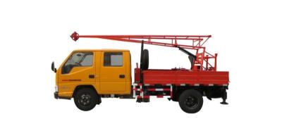 China Truck Mounted Multi Function Engineering Rig M50 50m SPT Drilling Construction 3900kg for sale