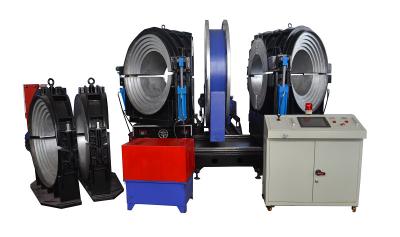 China BRGH-630-II HDPE Pipe Fitting Butt Fusion Welding Machine 630mm Series with Hydraulic Clamp Flip for sale