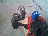 China BQ NQ HQ Hydraulic Foot Clamp for Drill Rigs - 220kg Weight, 16MPa Pressure, Dual-Speed Operation for sale