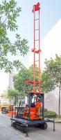 China Light Portable Crawler Core Drill Rig 200m Depth Engineering Drilling Machine 15kW for sale