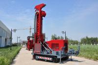 China 6.7L 178kW Cummins Diesel Engine Hydraulic Core Drill Rig with 2050m BQ Capacity and 9.5m Mast for sale