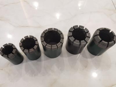 China Mineral Exploration Wireline Coring Impregnated Diamond Bit NQ 75.3mm Hard Rock for sale