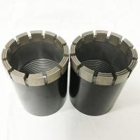 China Impregnated Diamond Casing Shoe Bit HWT 117.48mm OD for Wellbore Exploration Drilling for sale