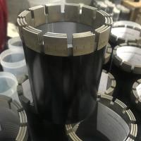 China BW NW HW PW  Impregnated Diamond Casing Shoe Bit Crown Type 8mm for sale