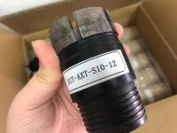 China AXT Vortex Crown Impregnated Diamond Bit DCDMA Standard 47.50mm OD for Mineral Exploration for sale
