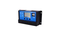 China Solar Charge PWM MPPT Controller with LED LCD Display 10A-60A 12V/24V Auto Voltage for PV Systems for sale