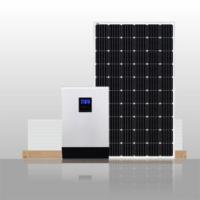 China Off Grid Household Solar System with Lead Acid Battery - 1kVA to 5kVA Pure Sine Wave Inverter, 320W PV Modules for sale