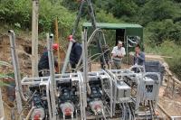China EP550 Portable Hydraulic Core Drill Rig with 160kg Component Weight and Multiple Rod Sizes for sale