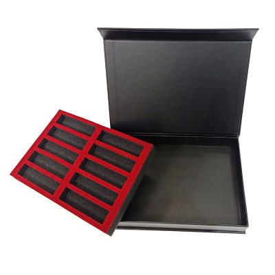 China Handmade Customized Small Shipping Printed Logo Boxes Lip Gloss Tubes And Magnetic Eyelash Closure Packaging Cardboard Gift Box for sale