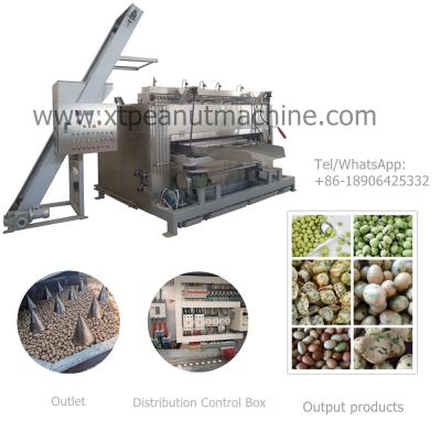 China 304 Stainless Steel Coated Peanut Roaster Machine/Swing Roaster/Flat & Rotary Roaster for sale