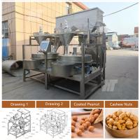 China Coating Machine For Sugar / Starch / Flour / Liquid Coating Peanut And Nuts Beans for sale