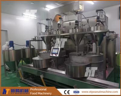 China Versatile Automatic Peanut Burger Making Machine For Flavored Coated Peanuts for sale
