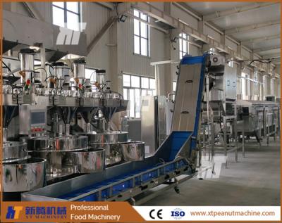 China Automated Coated Peanut Frying Plant Peanut Coating And Frying Production Line for sale