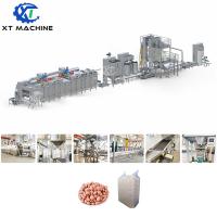 China Automatic PLC Control Peanut/Hazelnut/Pistachio Blanching Machine with Vacuum Package Machine for sale