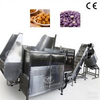 China Industrial Peanut Frying Machine with 304SUS Stainless Steel Construction and Intelligent Temperature Control for 350L Oil Capacity for sale