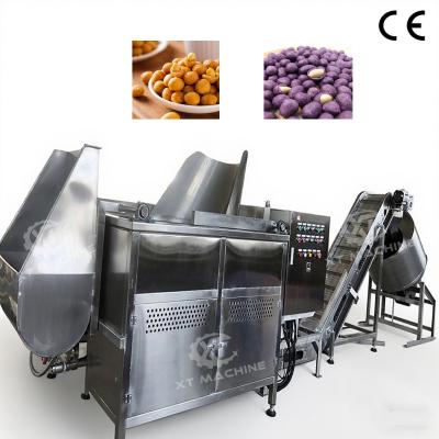 China Industrial Peanut Frying Machine with 304SUS Stainless Steel Construction and Intelligent Temperature Control for 350L Oil Capacity for sale