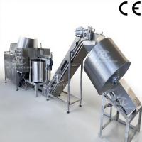 China 304 Stainless Steel Peanut Frying Machine with Intelligent Temperature Control and 350L Oil Capacity for sale