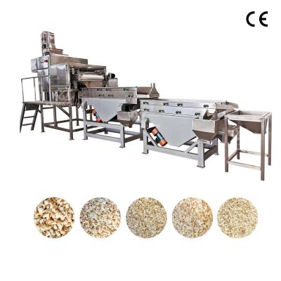 China 500kg/h 7.5kw 3-Stage Peanut/Cashew/Almond Chopping Machine for Nut Processing for sale