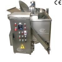 China Commercial 304 Stainless Steel Gas Fryer with 300kg/H Capacity and Japanese Technology for Peanuts and Beans for sale