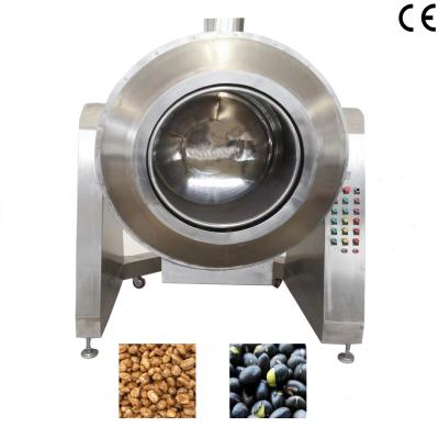 China Fully Automatic Temperature Control Roller Roaster with SUS304 Material for Nut Processing for sale