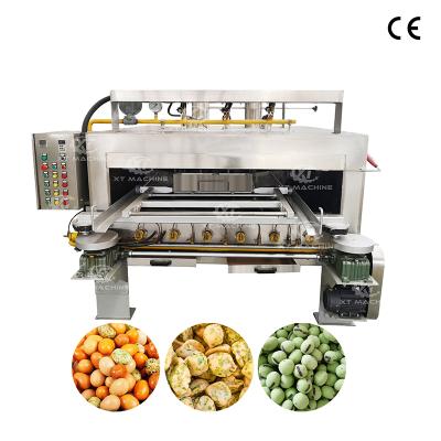 China PLC Control Japanese beans Swing Oven Coated Peanut Swing Roaster for Nuts with 50-100kg/h Capacity for sale