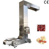 China Food Grade Stainless Steel SS304 Z Type Elevator Conveyor for Vertical Transfer of Fruits Vegetables Grains Nuts for sale