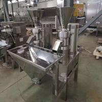 China Customizable Food Grade Peanut Paste/Cashew Jam/Almond Butter Grinding Machine with 130-150kg/h 200kg/h 500kg/h Capacity for sale